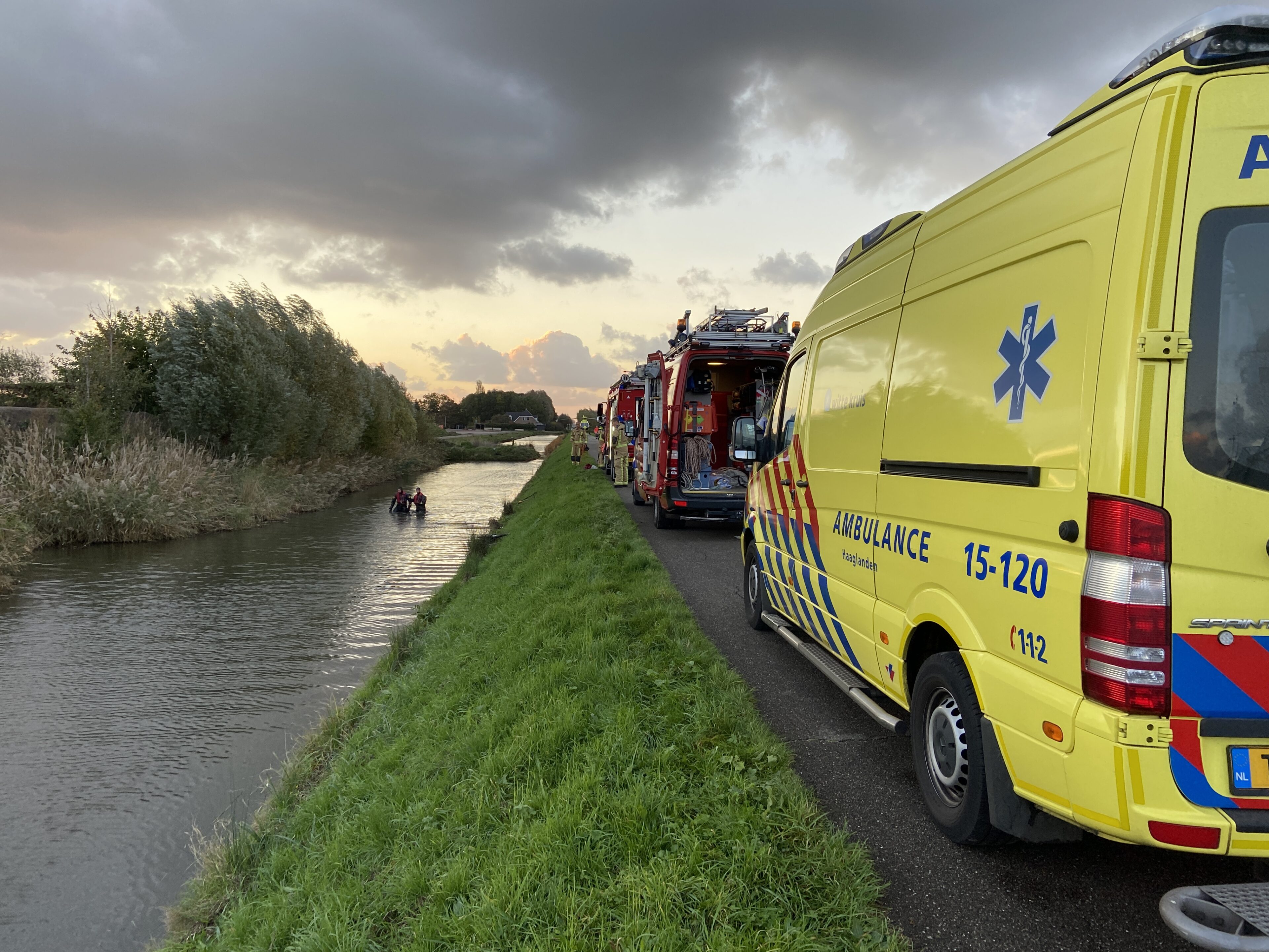 Vrouw overleden aangetroffen in water langs fietspad Kralingerpad De ...